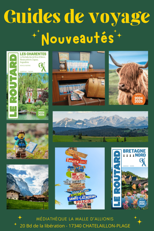 Nouveautés guides de voyages 2024 | Médiathèque