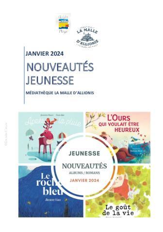Nouveautés JEUNESSE Janvier 2024 | Médiathèque